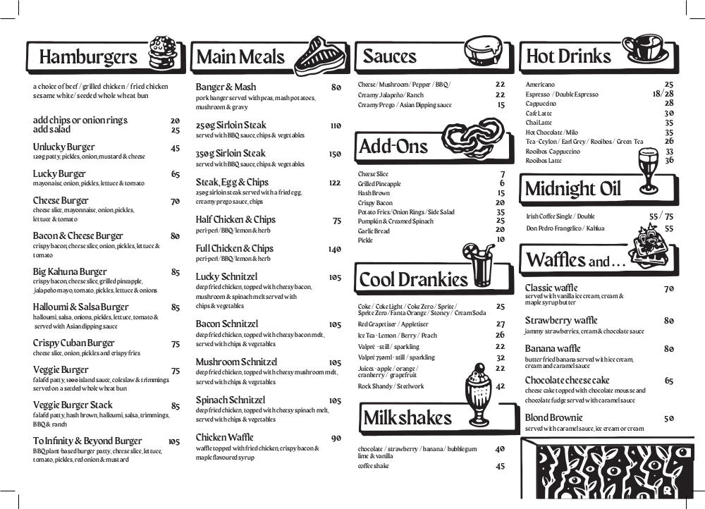 Lucky Rodrigo Restaurant & Bar ~ Open Tuesday - Saturday