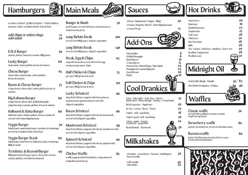 Lucky Rodrigo Restaurant & Bar ~ Open Tuesday - Saturday